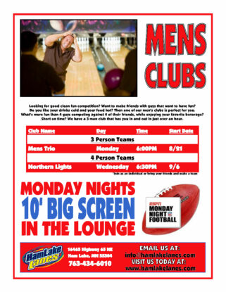 League Bowling | Ham Lake Lanes | Ham Lake, MN