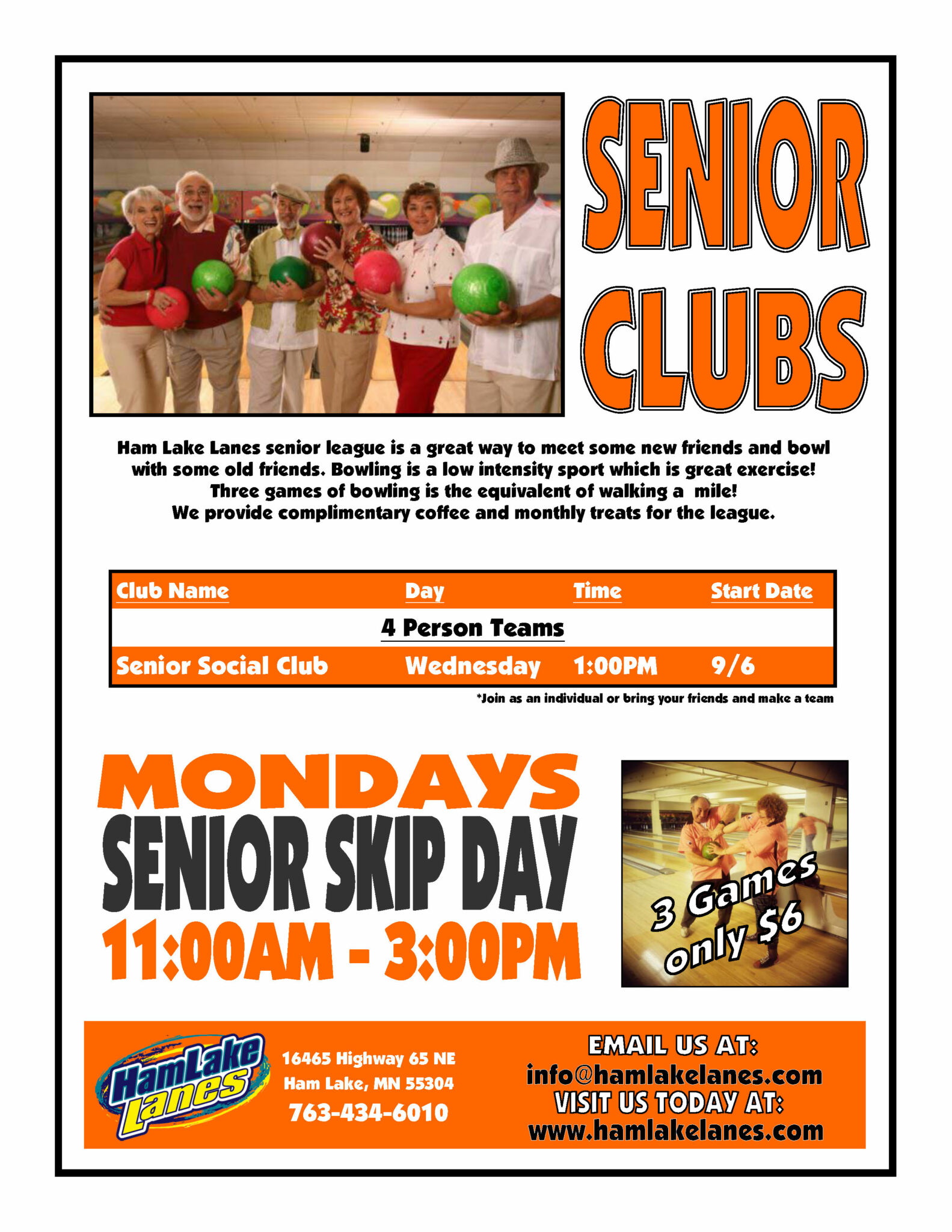 League Bowling | Ham Lake Lanes | Ham Lake, MN